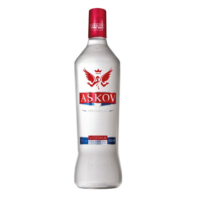 Vodka Tradicional Askov Garrafa 900ml
