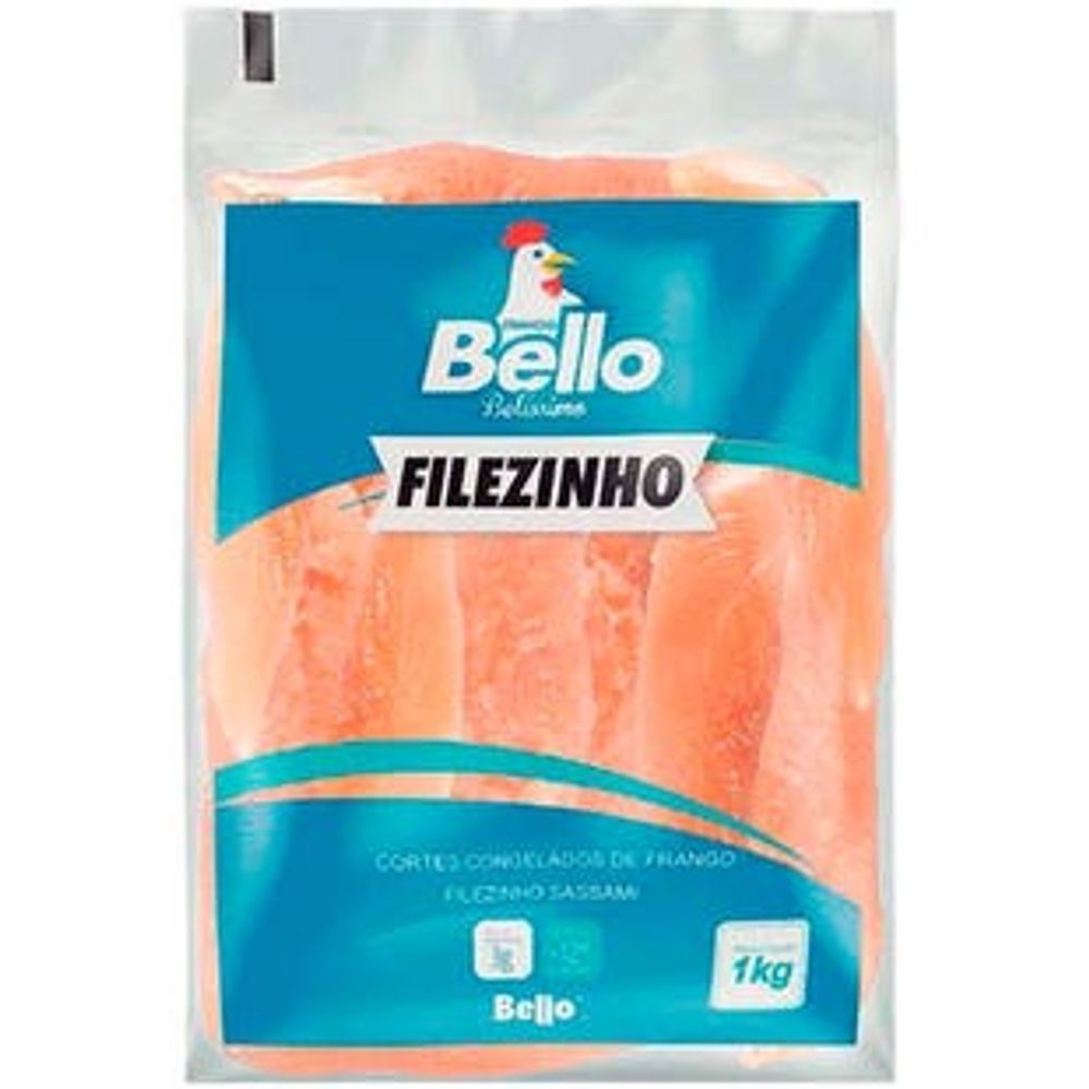 Filé de Frango Sassami Bello 1kg