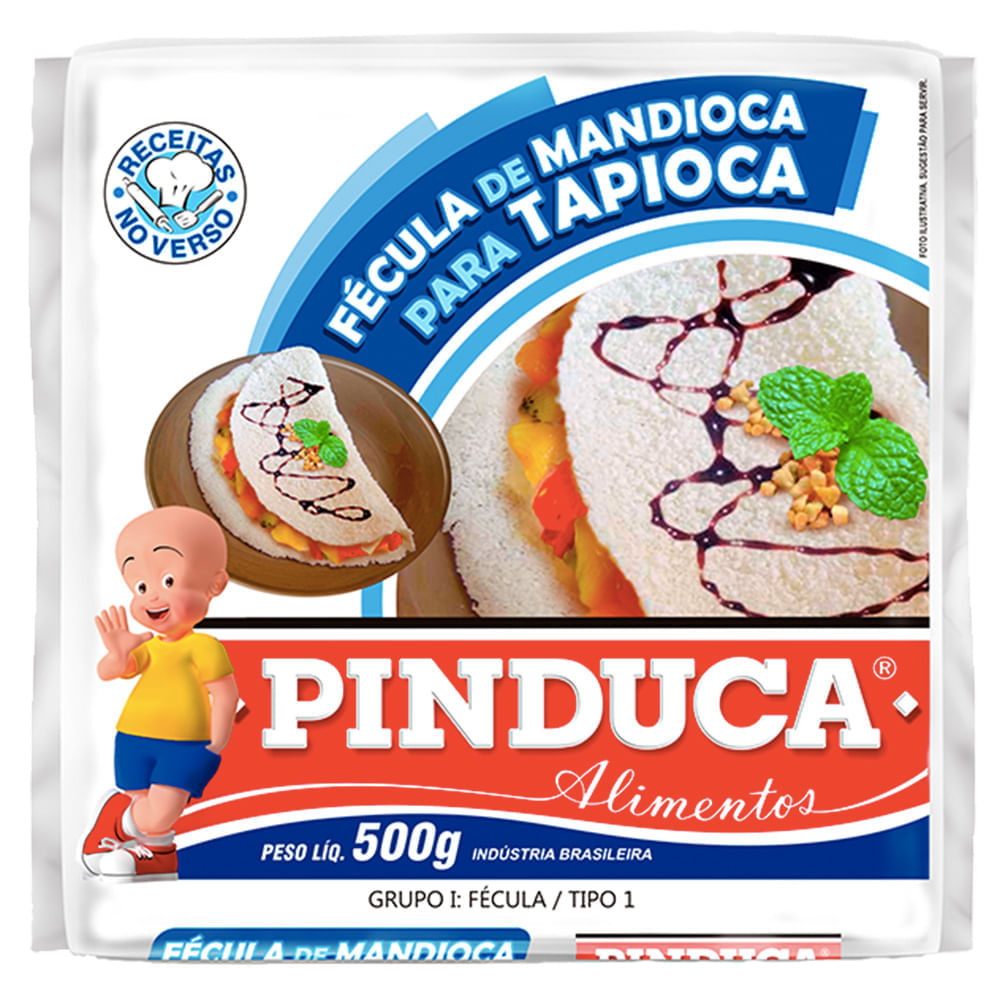 Massa para Tapioca Pinduca Embalagem 500g