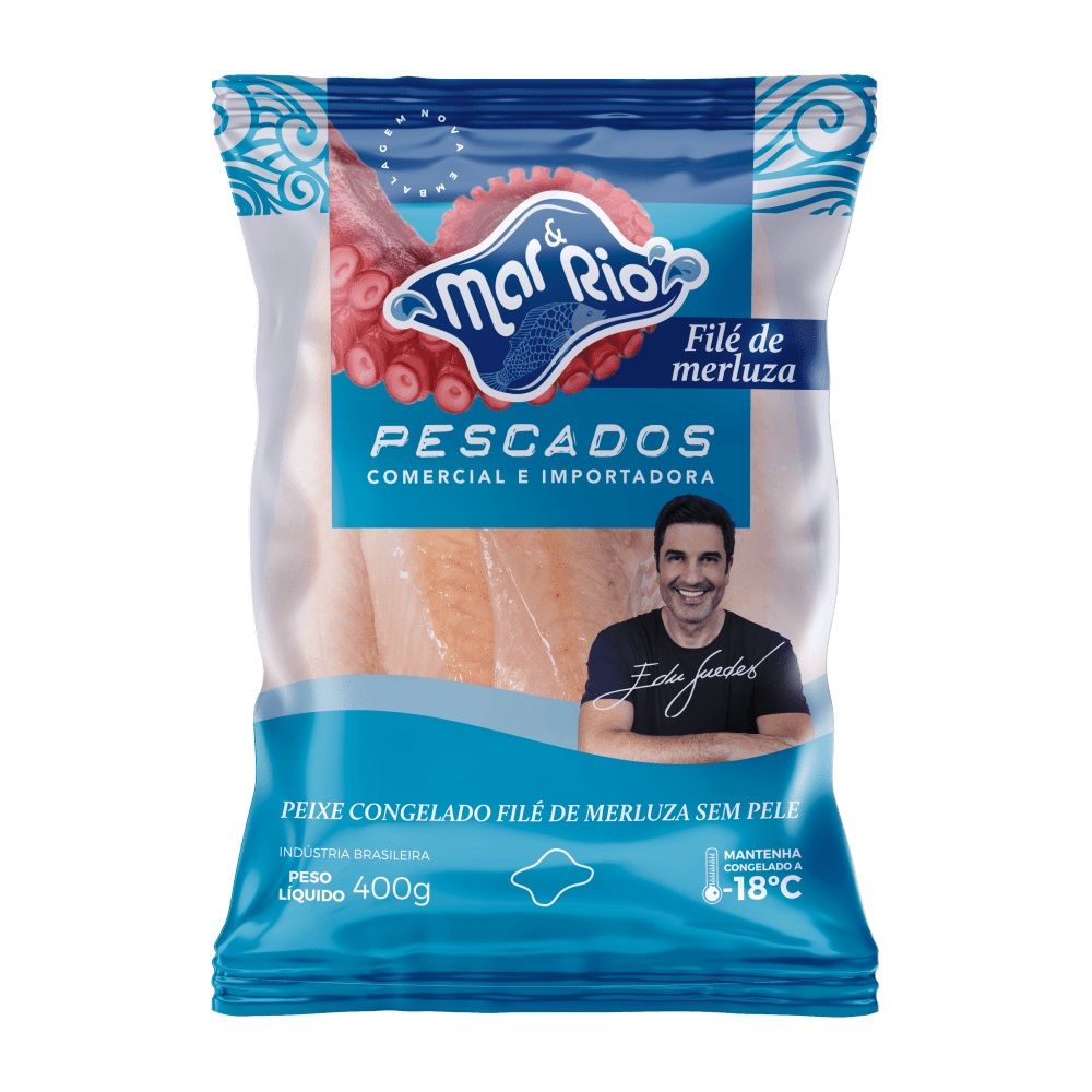 Filé de Merluza Congelado Mar&Rio 800g