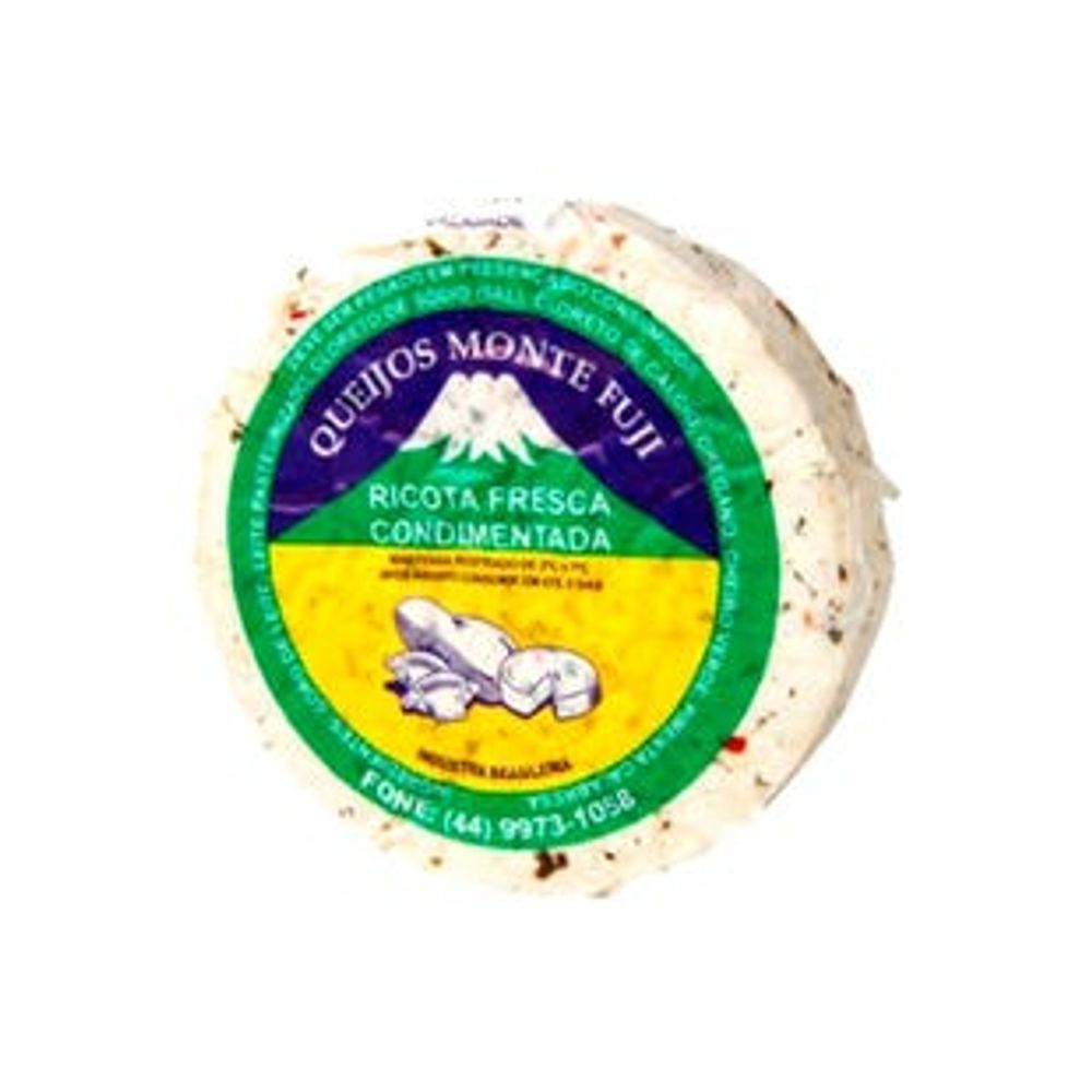 Queijo Ricota Condimentado Monte Fuji kg | Compre online e receba em casa!